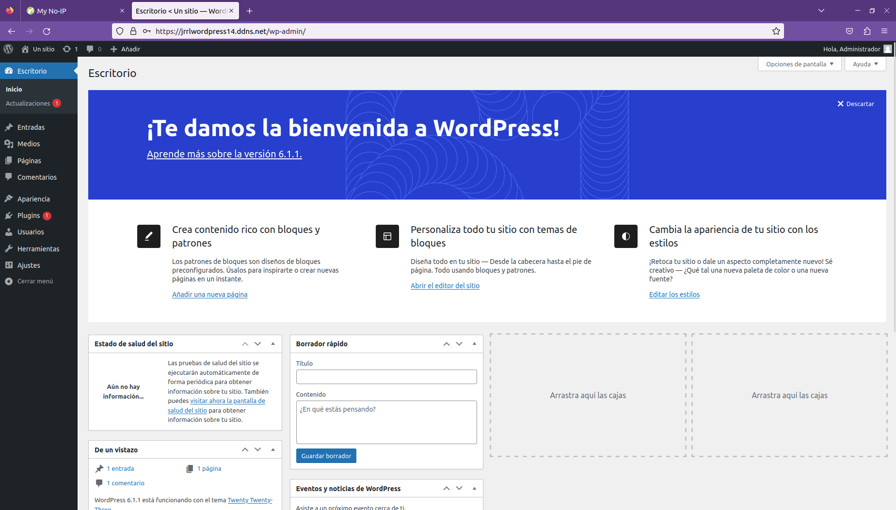 Wordpress En Docker